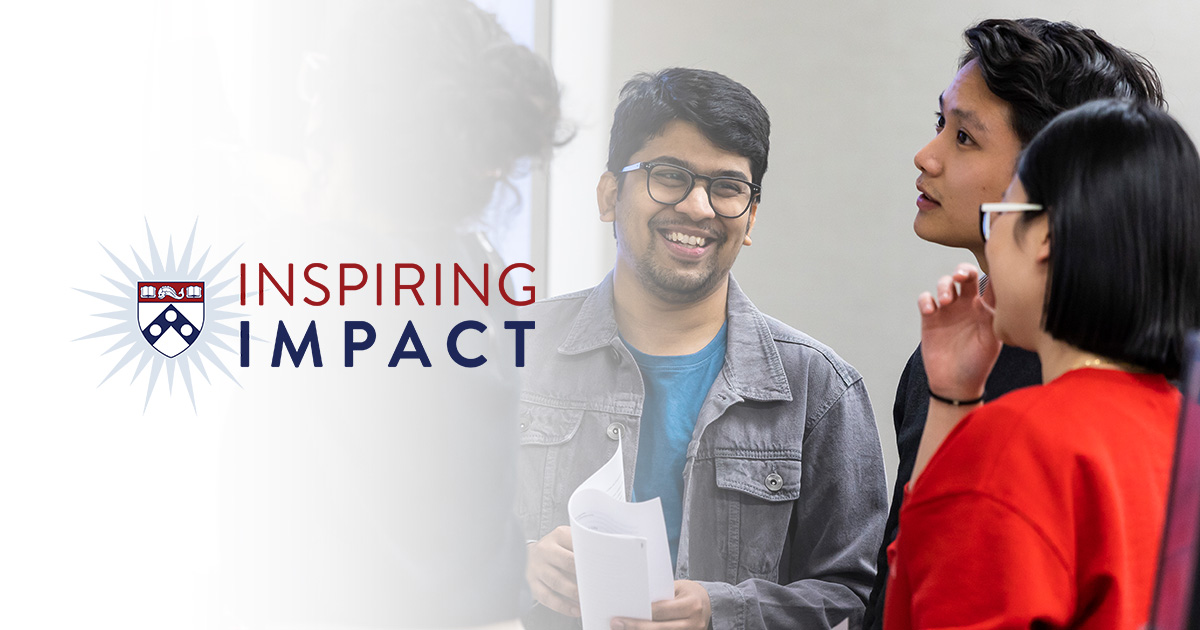 School of Social Policy & Practice | Inspiring Impact Campaign Priorities